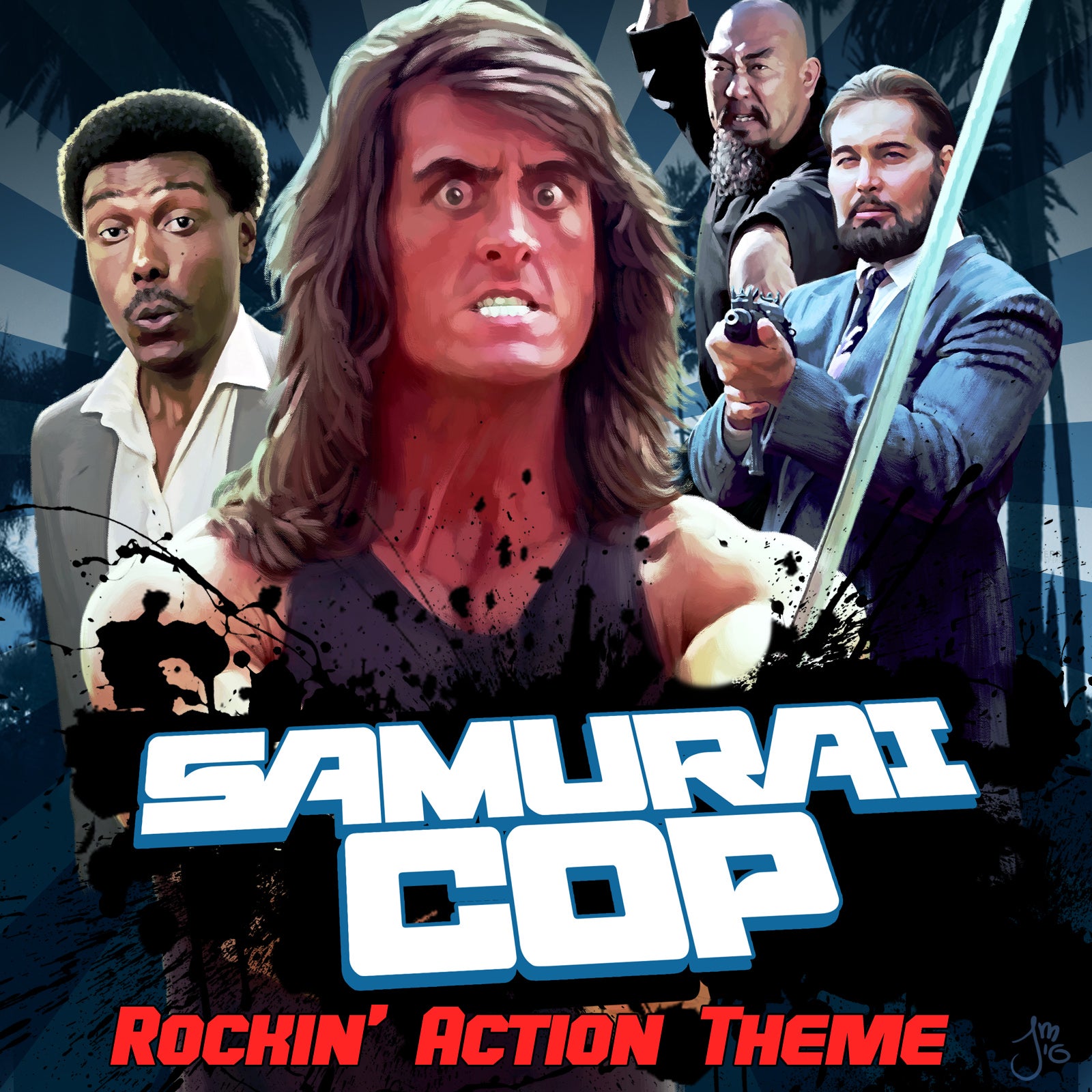 Samurai Cop Rockin' Action Theme! | RiffTrax